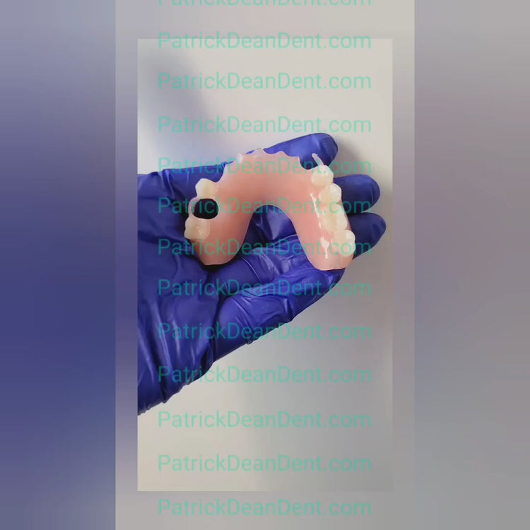 Online Custom Flexible Valplast Upper Lower Partial Denture – PDD